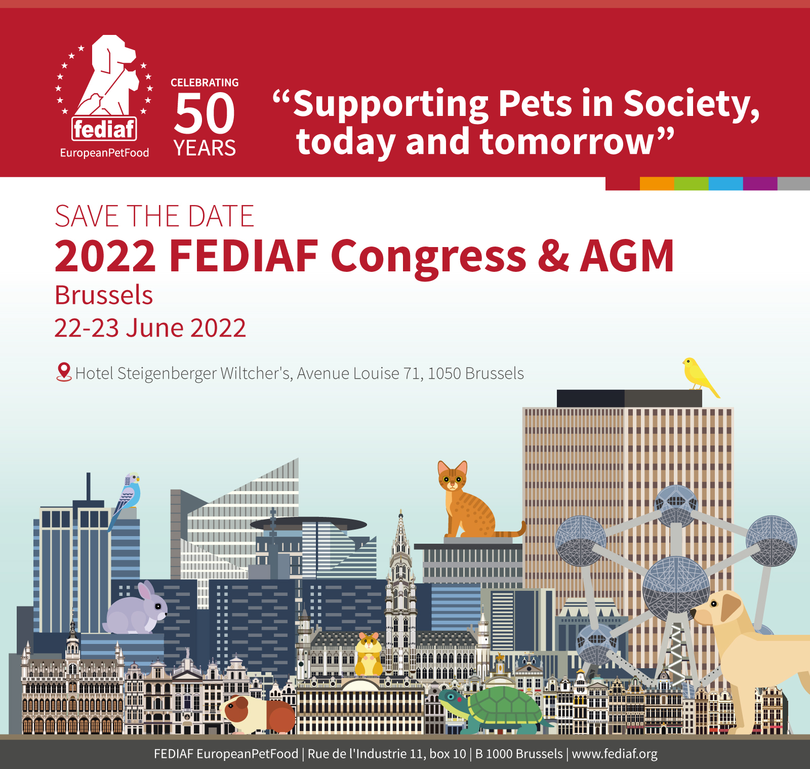 Join us in Brussels on 22 & 23 June for FEDIAF’s Congress and Annual ...